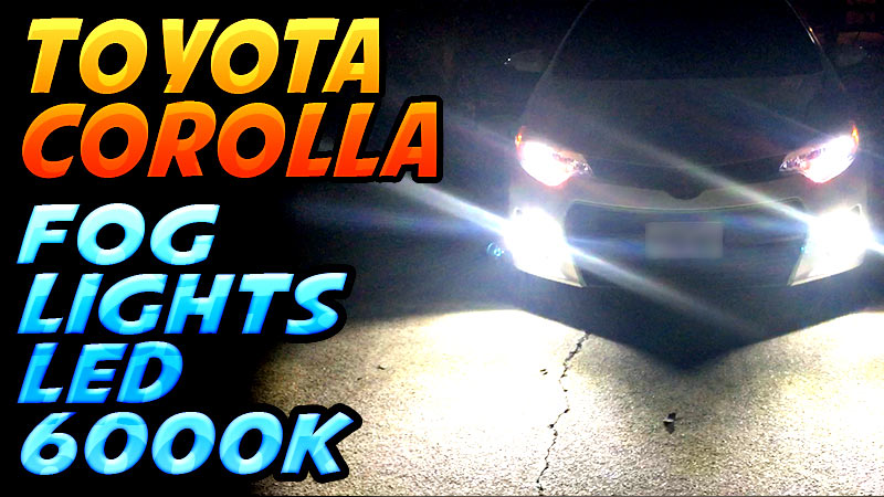 Toyota Corolla Led Foglights Shinegraffix