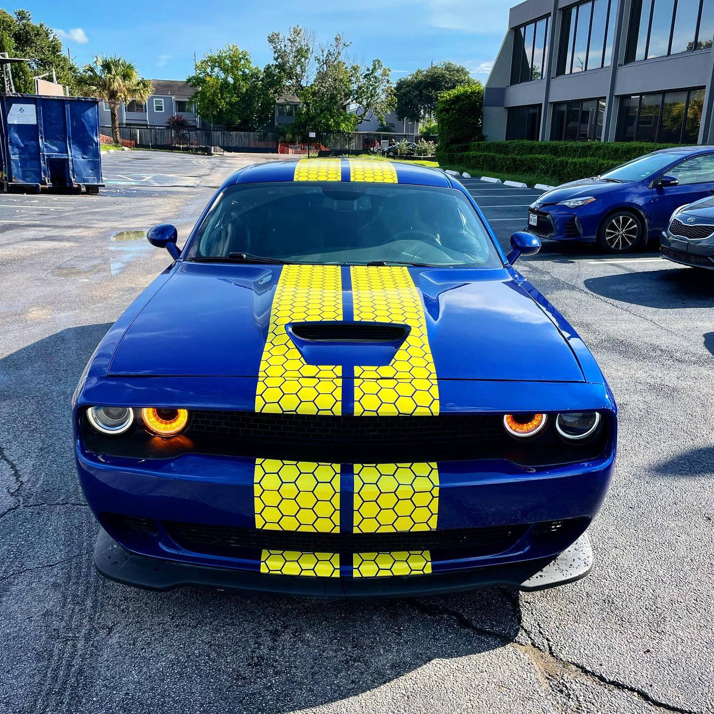 Dodge Charger Racing Stripes 11" Daytona Scat Pack | shinegraffix.com