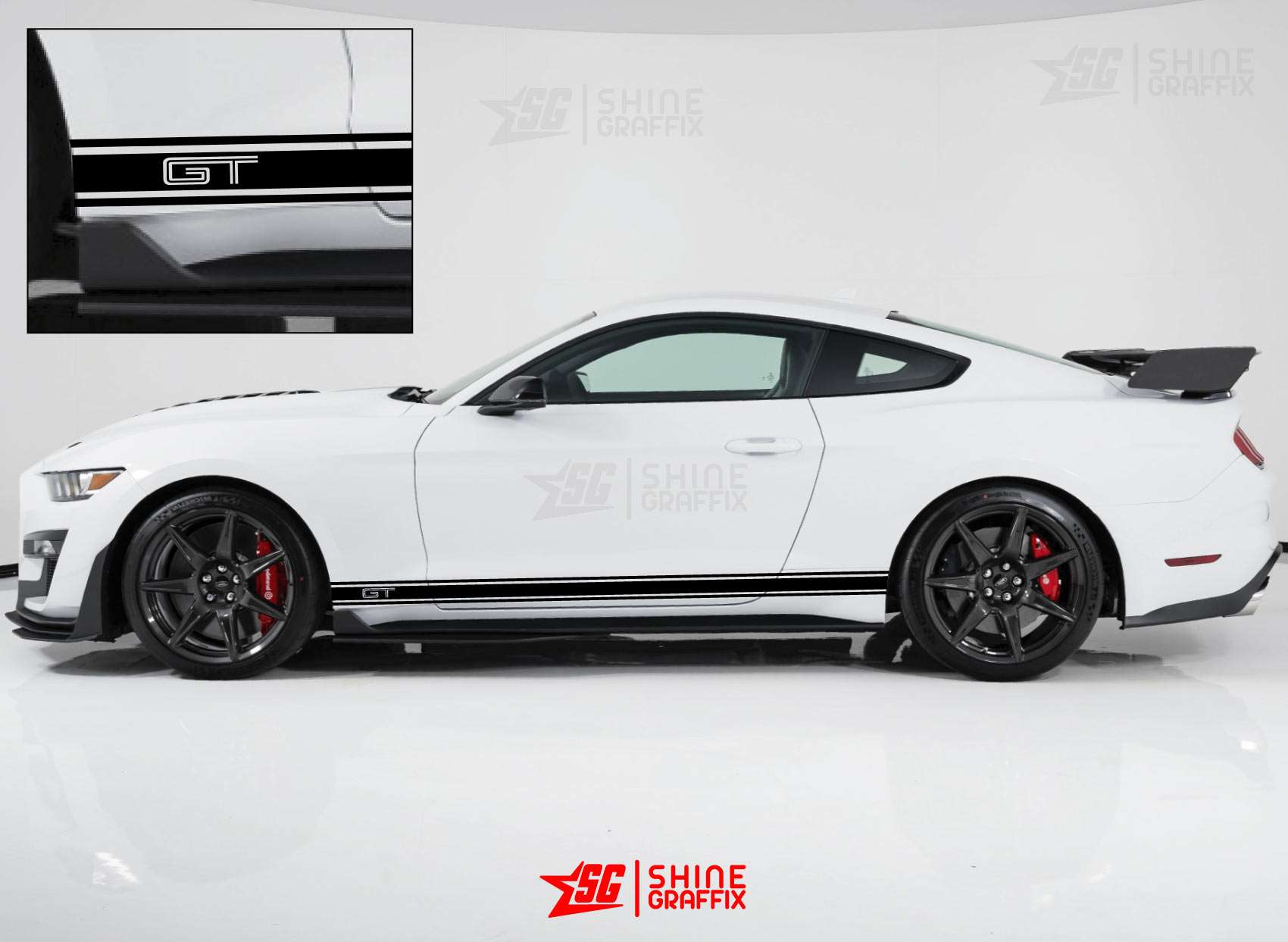 Rally Side Stripe Gt Replica Rocker Panel